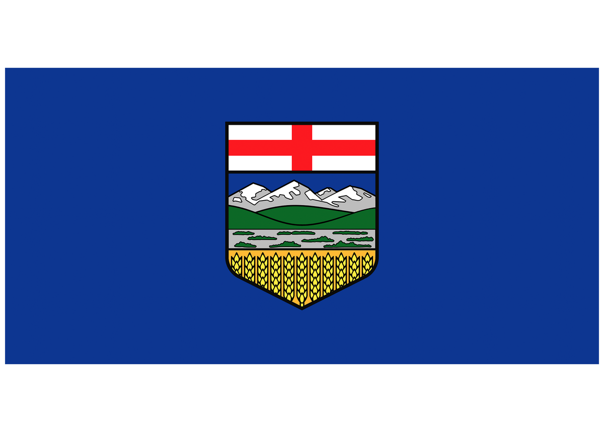 Alberta Flag – Irving Rivers